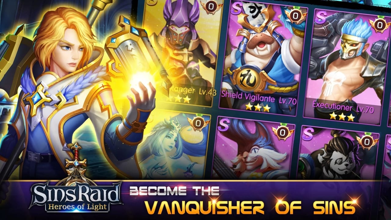 Sins Raid: Heroes of Light - New mobile RPG enters Closed Beta in North ...