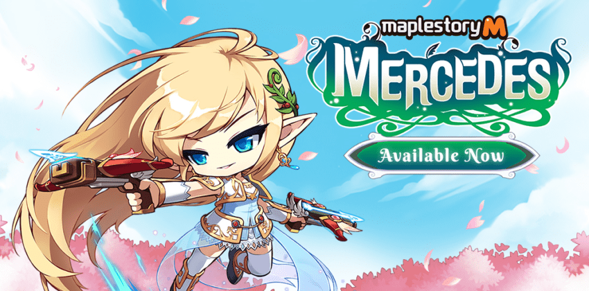 MapleStory M - New class Mercedes arrives to save Maple World - MMO Culture
