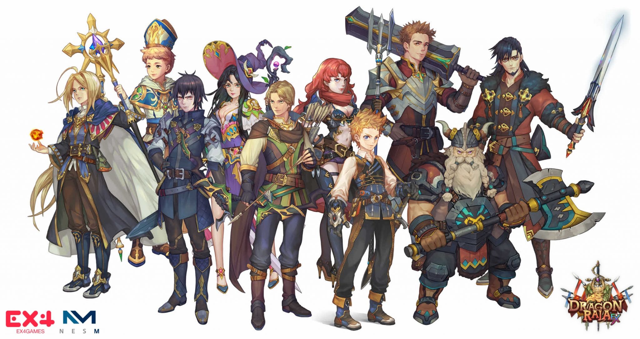 Dragon Raja EX - New mobile game based on Korean fantasy novel ...